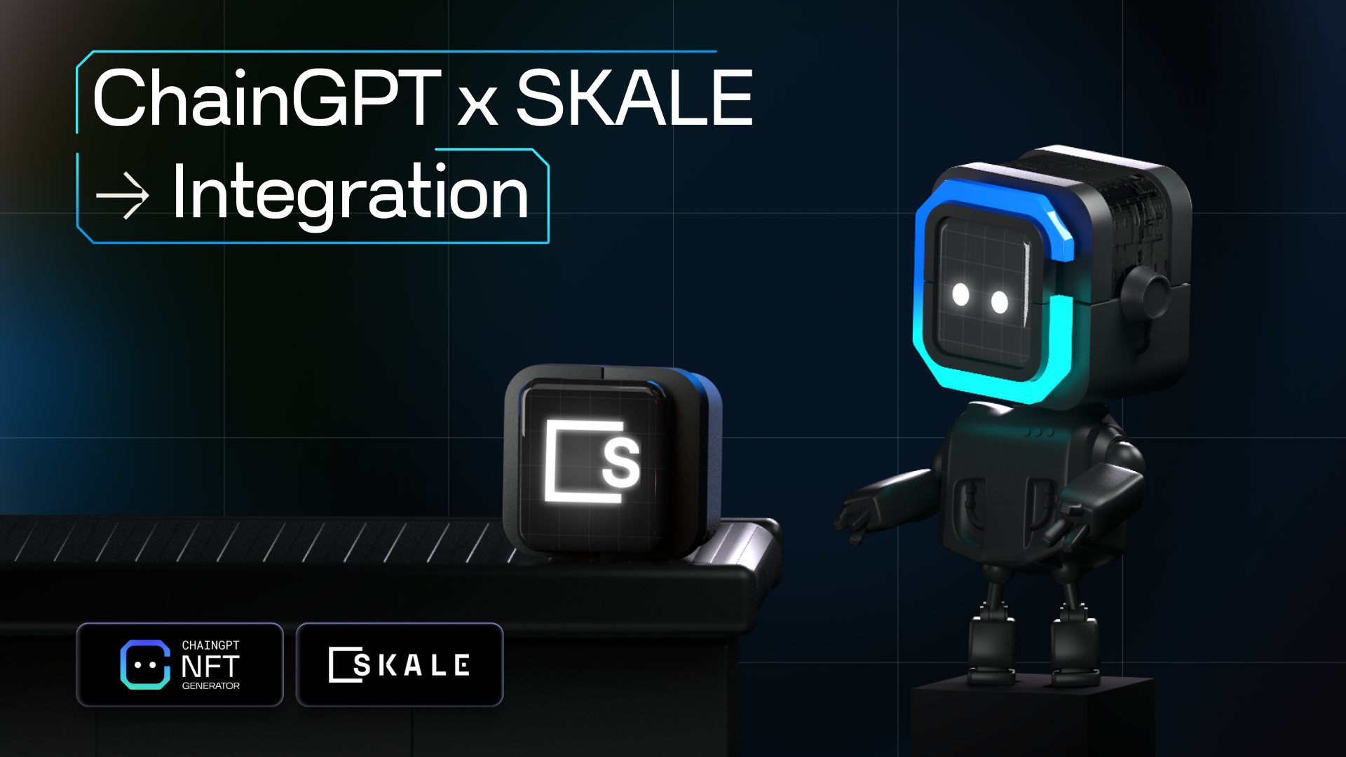 ChainGPT and SKALE Unite to Streamline NFT Creation with Gas-Free Blockchain Solutions